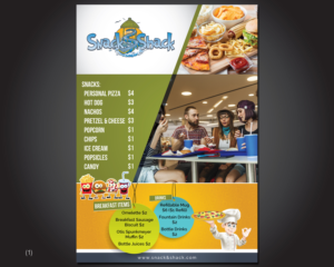 Snack Flyers | 26 Custom Snack Flyer Designs
