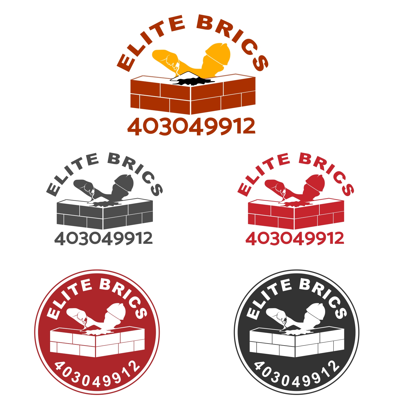 Elegant, Playful Logo Design for Elite bricks 0403049912 by Mstudios ...