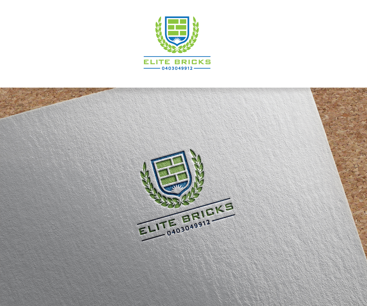 Elegant, Playful Logo Design for Elite bricks 0403049912 by GreenLamp ...