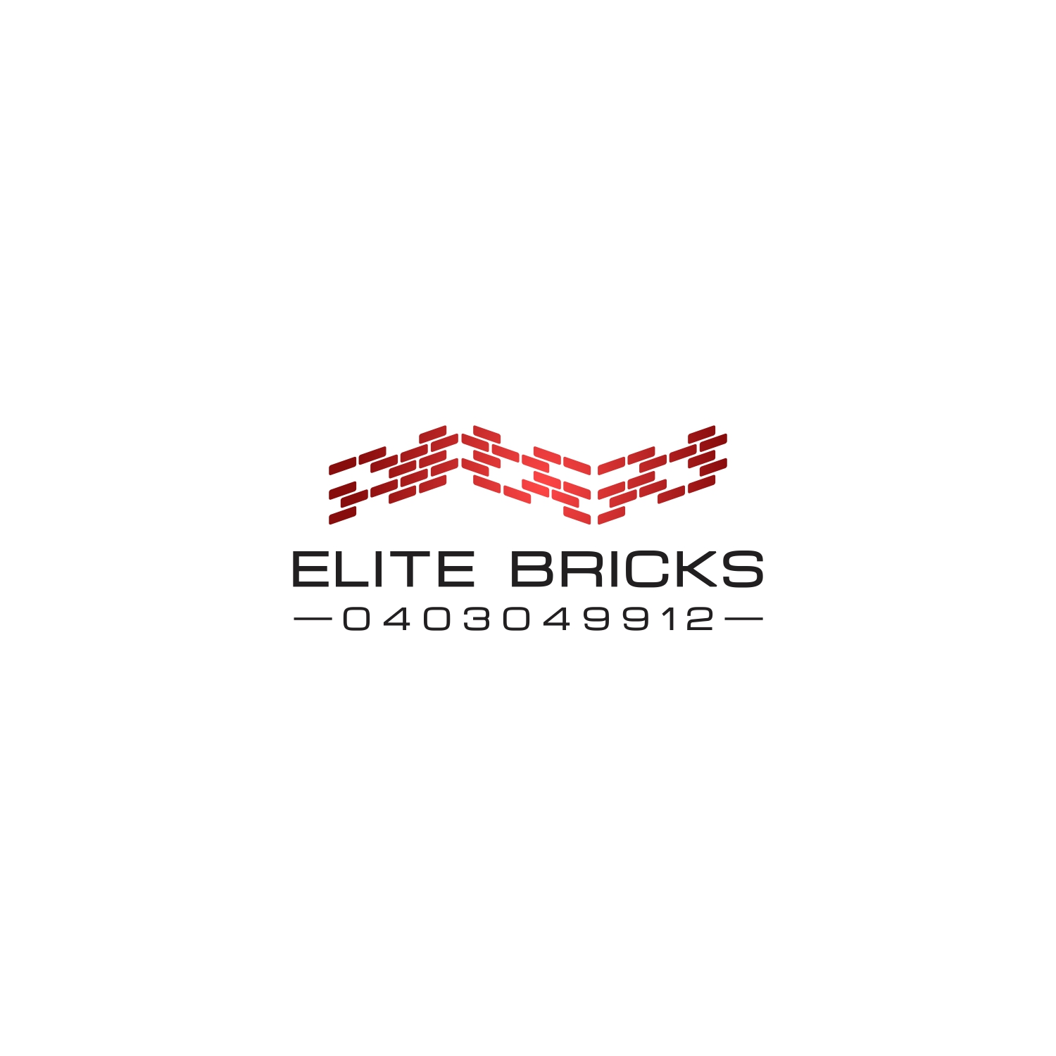 Elegant, Playful Logo Design for Elite bricks 0403049912 by Well Being ...