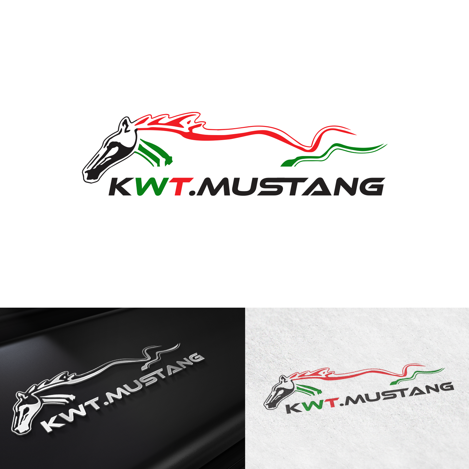 Bold, Playful, Media Logo Design for KWT.Mustang by STOESKI_Design ...