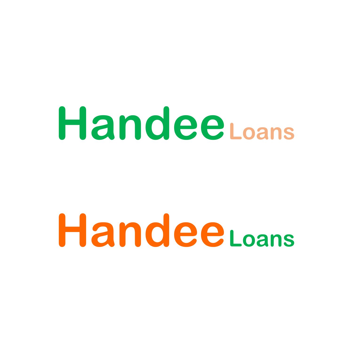 Modern, Playful, Loan Logo Design for Need a hand - Handee Loans by SH ...