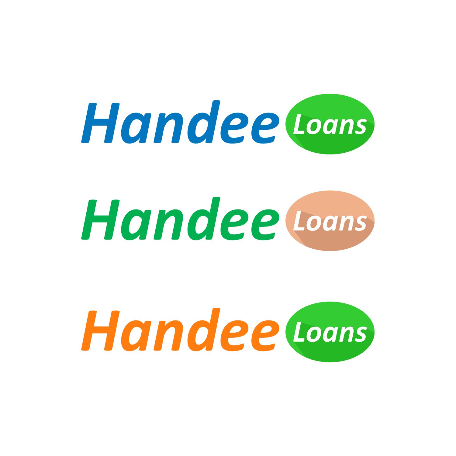 Modern, Playful, Loan Logo Design for Need a hand - Handee Loans by SH ...