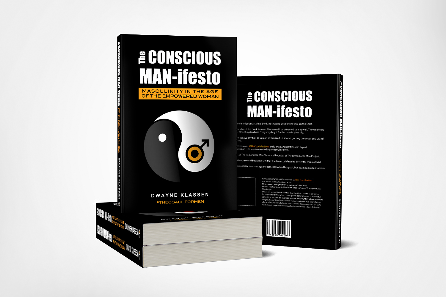 Masculine Personable Book Cover Design Job Book Cover Brief For A