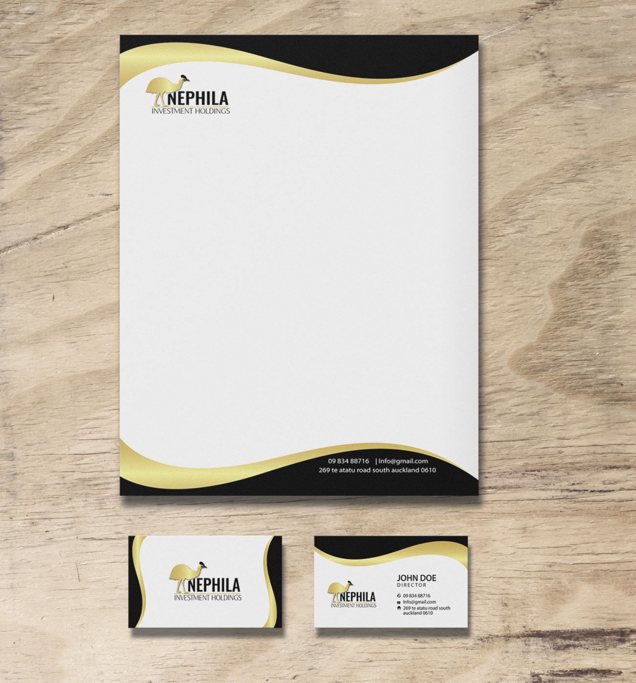 Upmarket, Elegant, Business Logo Design for Nephila Investment Holdings ...