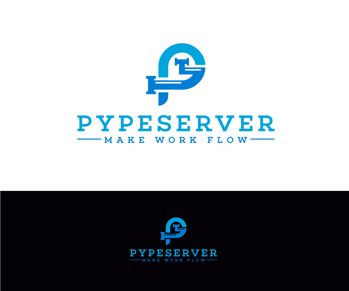 Modern, Personable, Software Logo Design for PYPESERVER: MAKE WORK FLOW ...