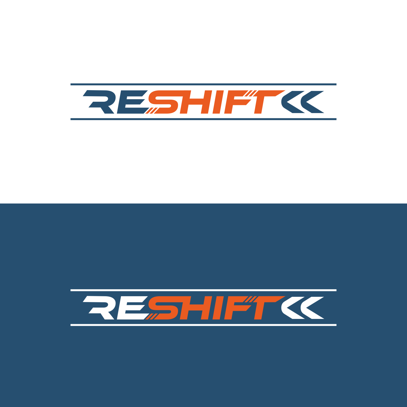 Bold, Professional, Software Development Logo Design for reshift
