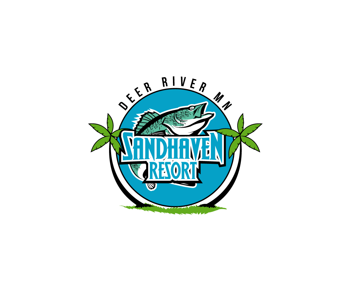 Playful, Bold, Lodging Logo Design for SandHaven Resort, Deer River MN ...