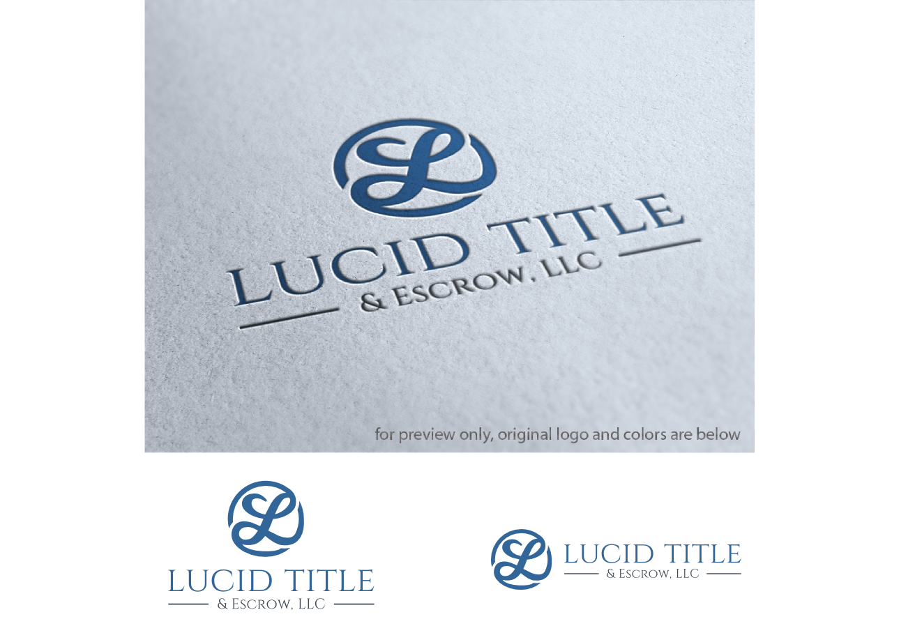 Traditional, Elegant, Business Logo Design for LUCID TITLE or LUCID ...