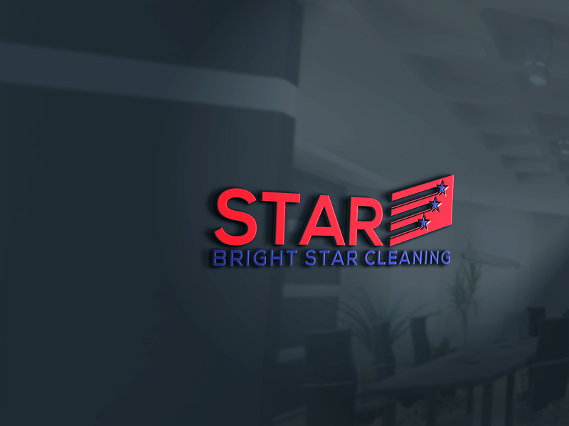 Elegant, Playful, Cleaning Service Logo Design for Bright Star Cleaning ...