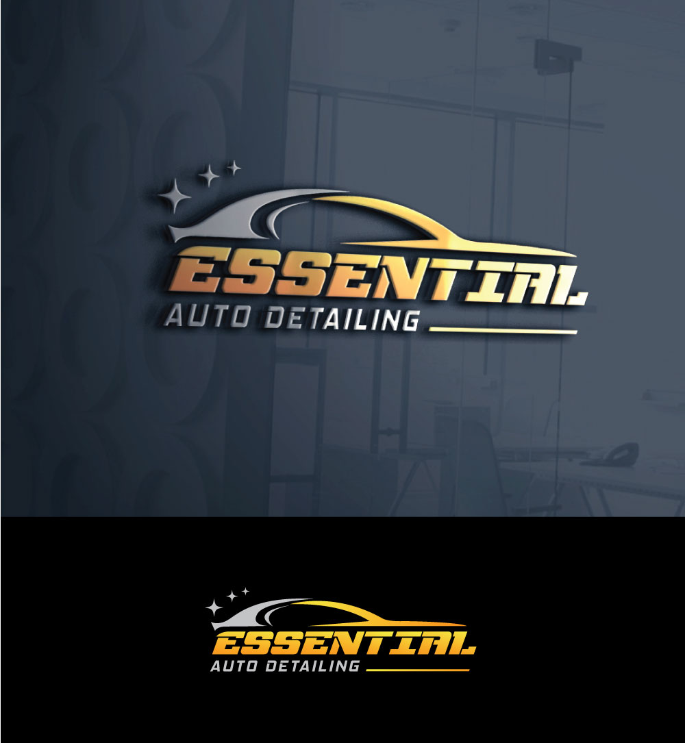 Upmarket, Serious, Automotive Logo Design for Essential Auto Detailing ...