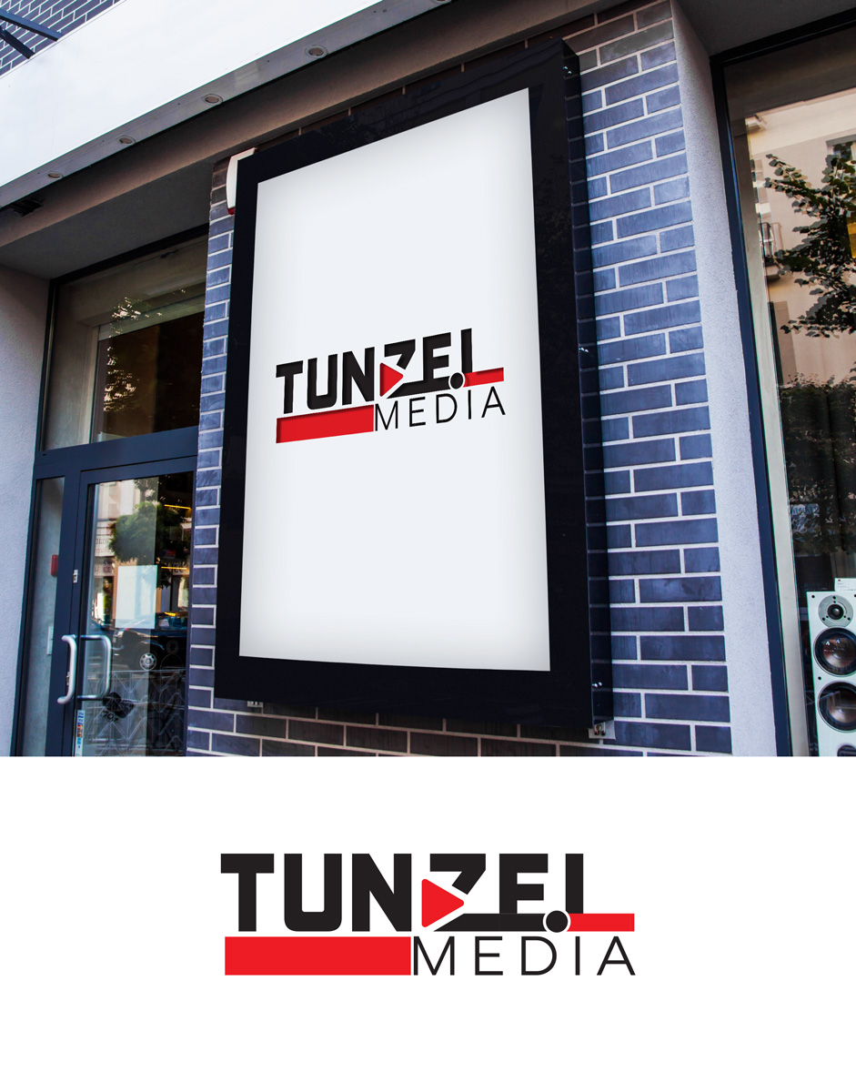 Bold, Modern, Media Logo Design for Tunzel Media by Impressive Sol ...
