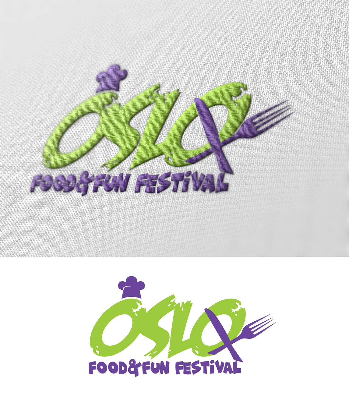 Bold, Playful, Festival Logo Design for OSLO FOOD N` FUN FESTIVAL by ...