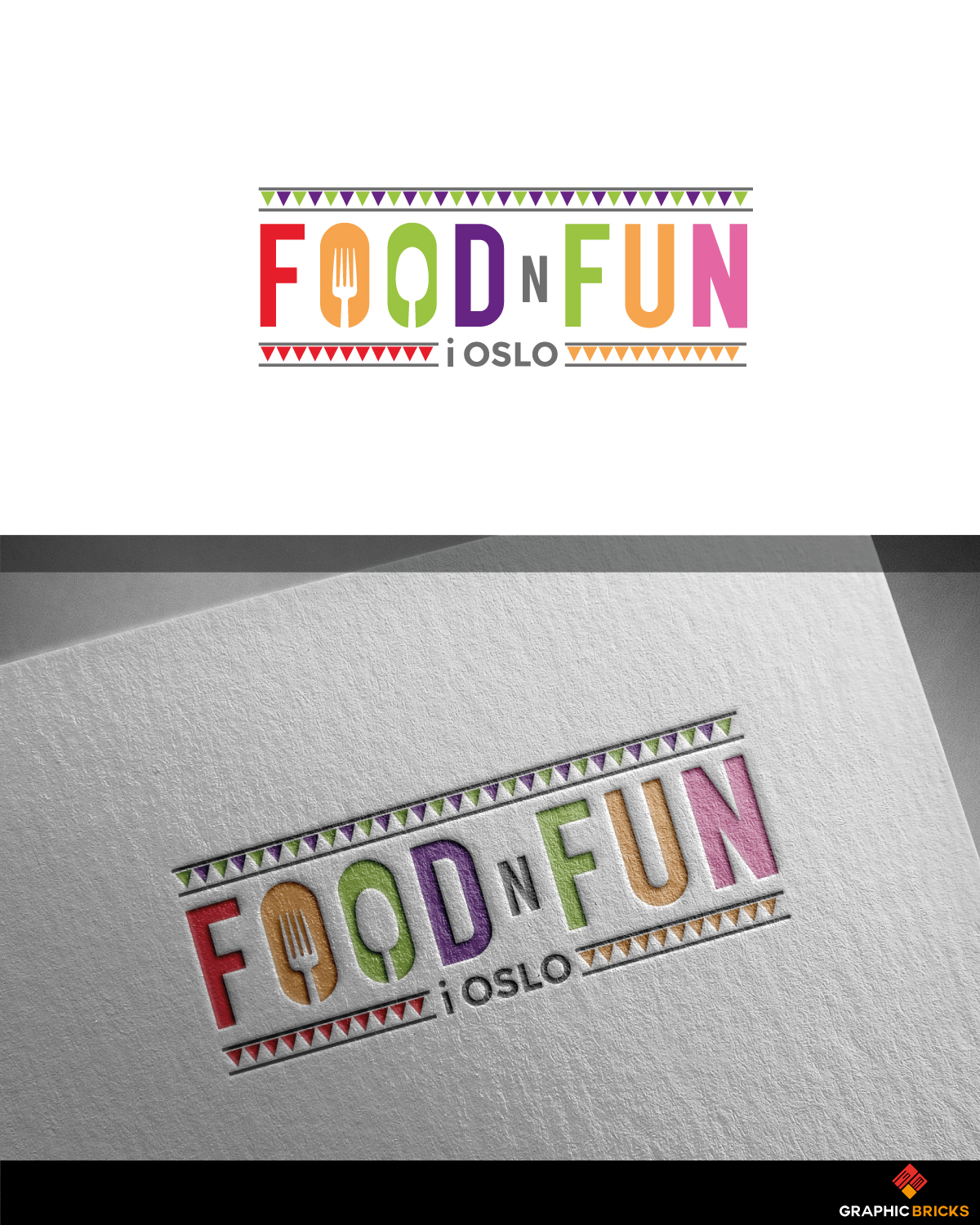 Bold, Playful, Festival Logo Design for OSLO FOOD N` FUN FESTIVAL by ...