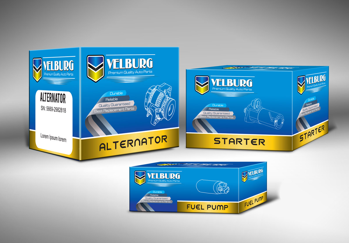 Masculine, Modern, Electrical Packaging Design for PT TMM by GRAFANNA ...