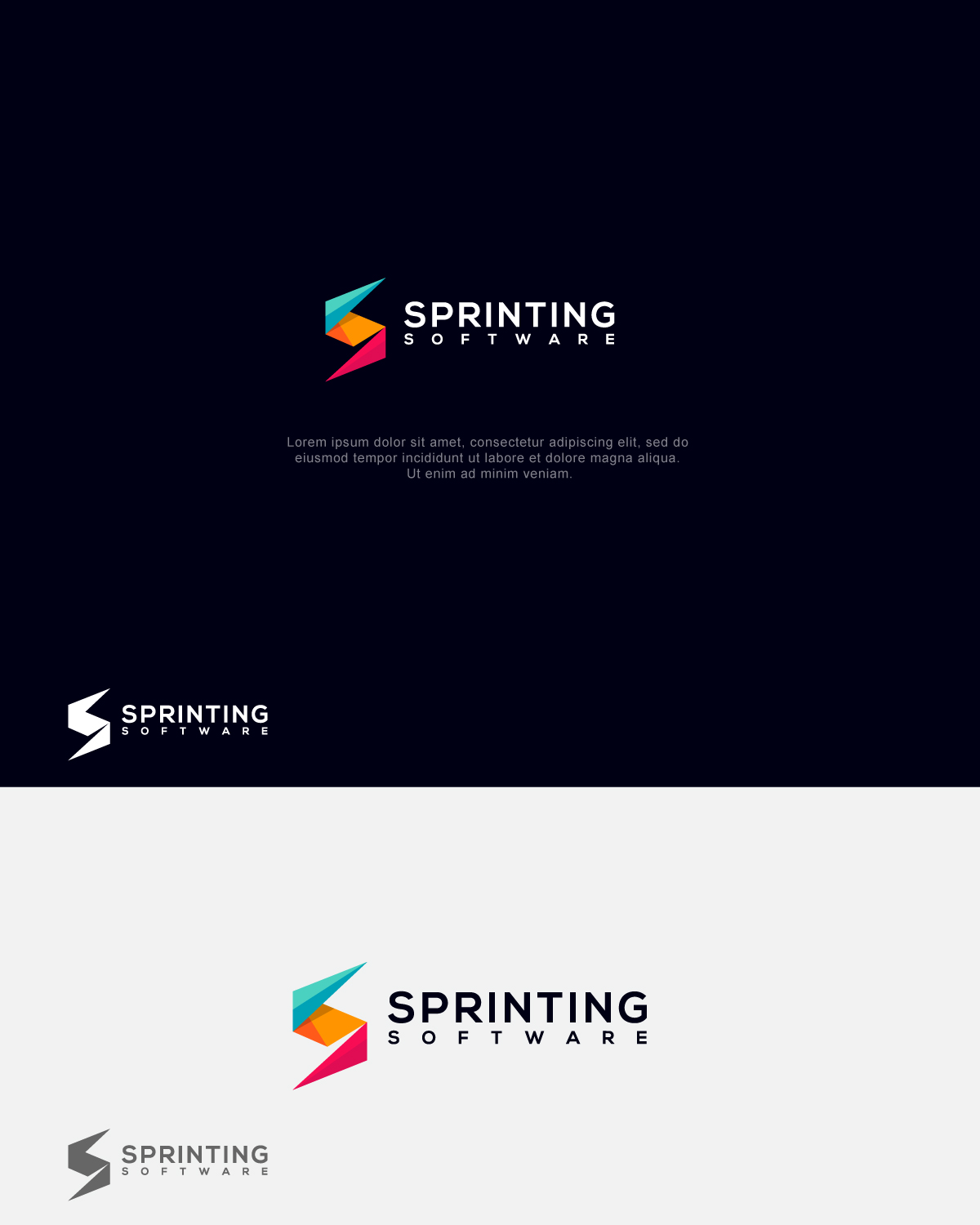 Modern, Bold, Software Development Logo Design for Sprinting (Software ...