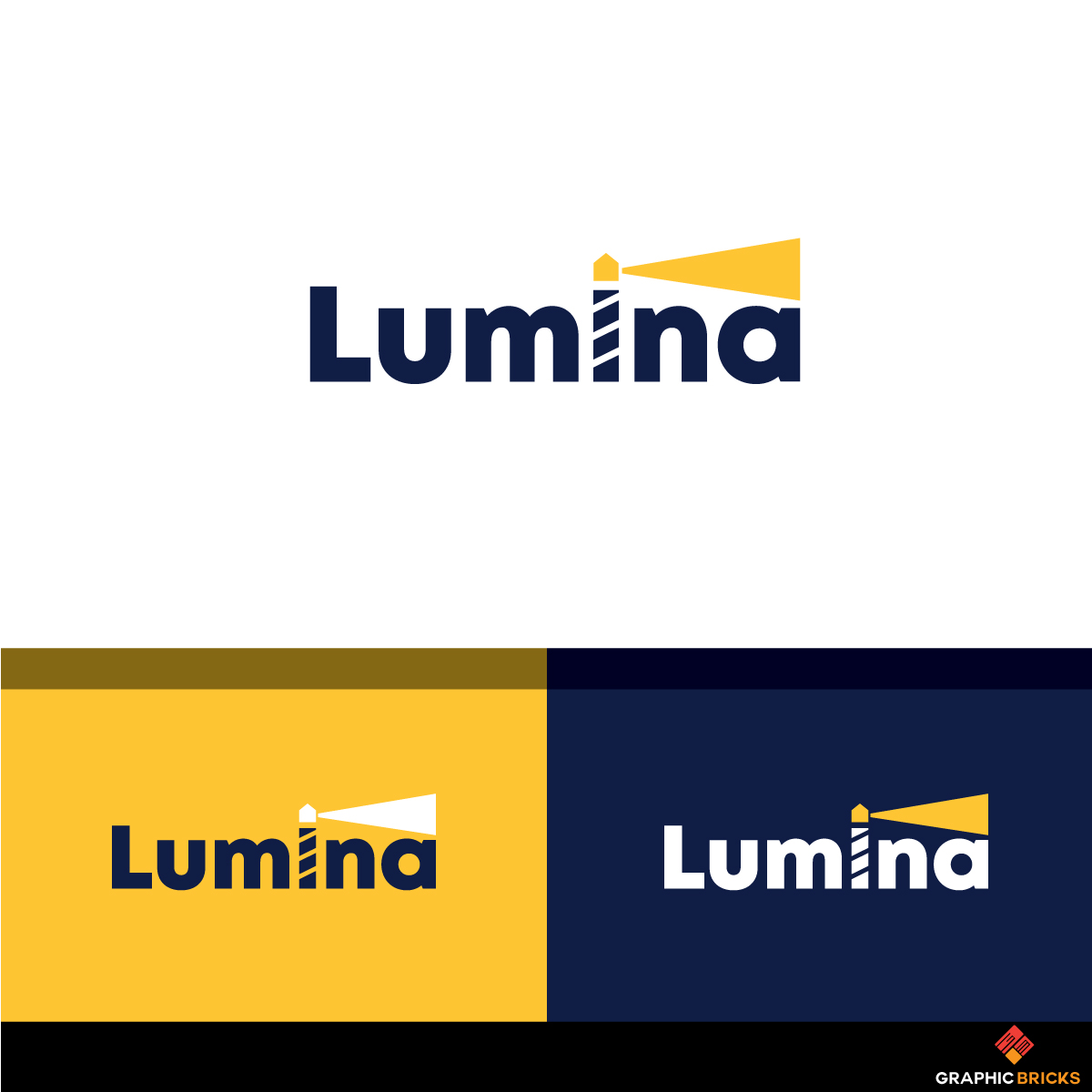 Personable, Playful Logo Design for Lumina by Graphic Bricks | Design ...