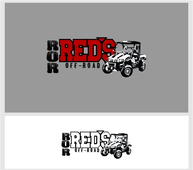 Masculine, Bold, Shop Logo Design for ROR, Red's Off-Road by Pevita ...
