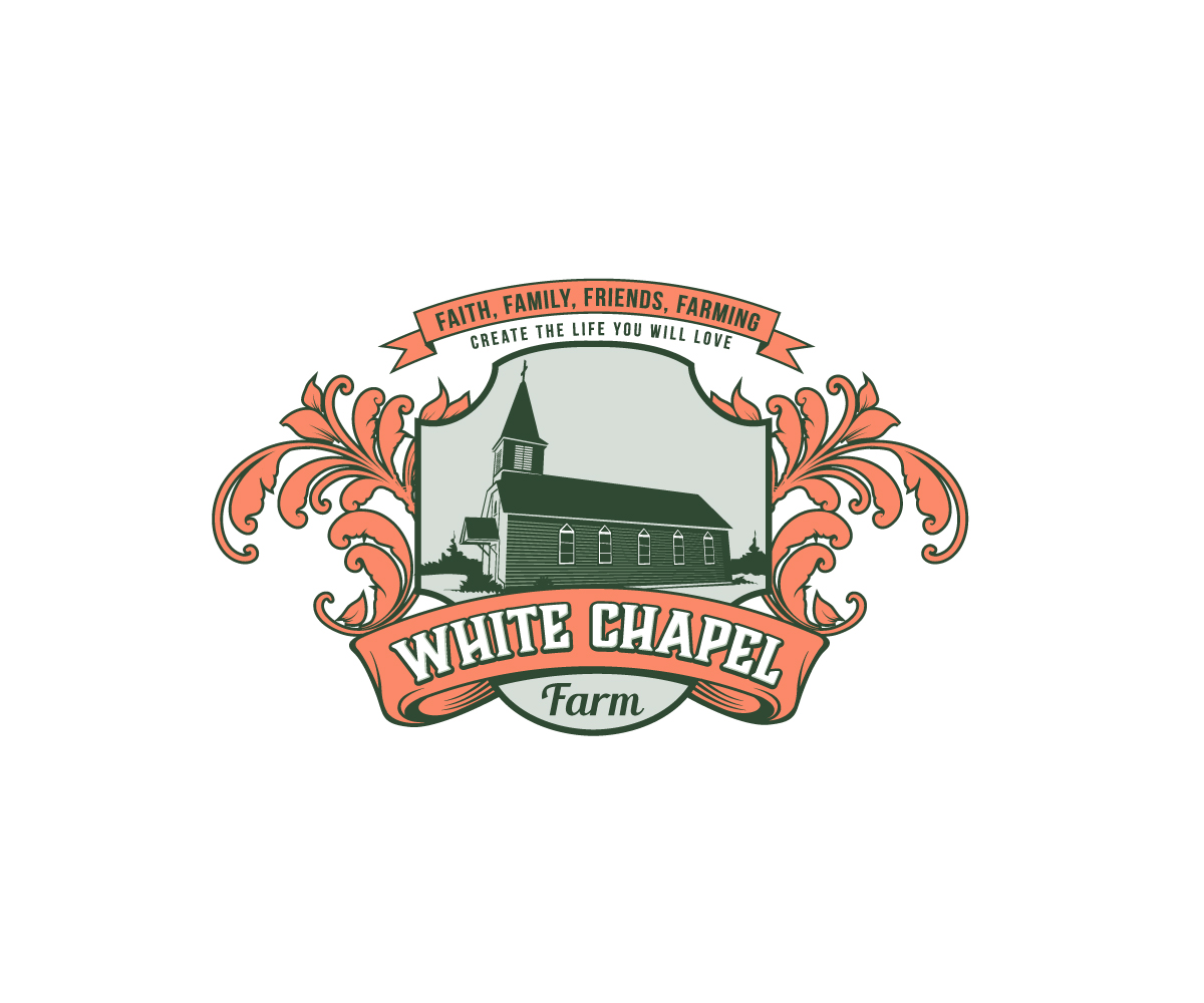 Elegant, Playful, Wedding Logo Design for White Chapel Farm FAITH ...