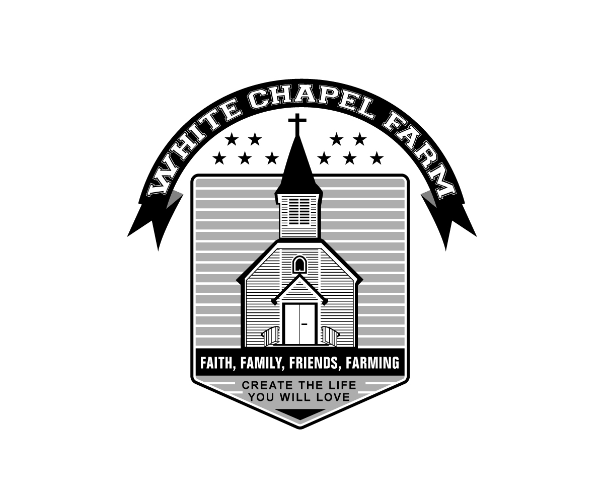 Elegant, Playful, Wedding Logo Design for White Chapel Farm FAITH ...