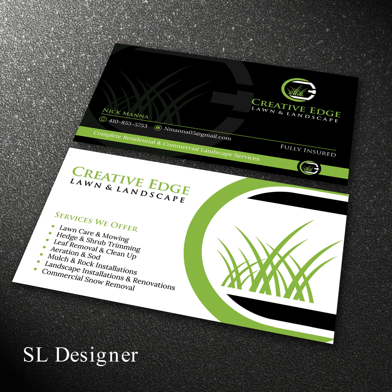 Lawn Care Landscape Business Cards Ideas Best Images Limegroup