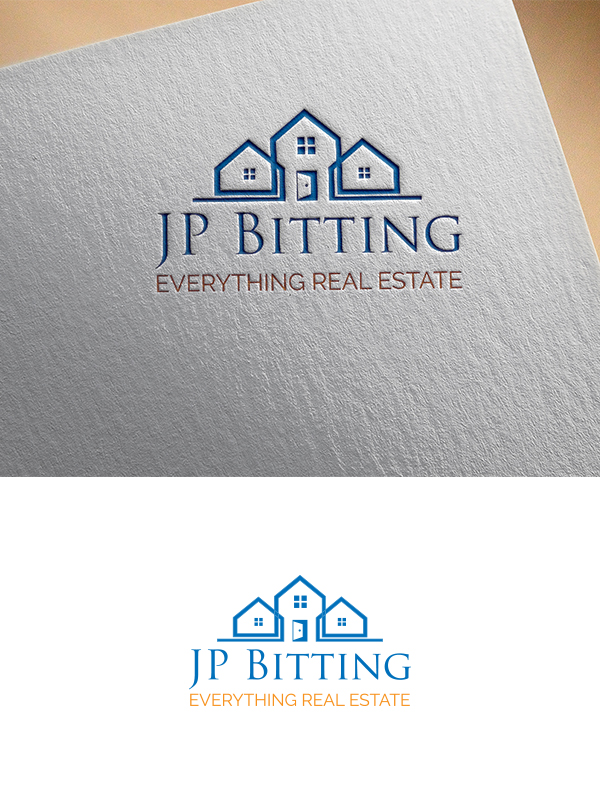 Serious, Modern, Real Estate Agent Logo Design for JP Bitting or just ...
