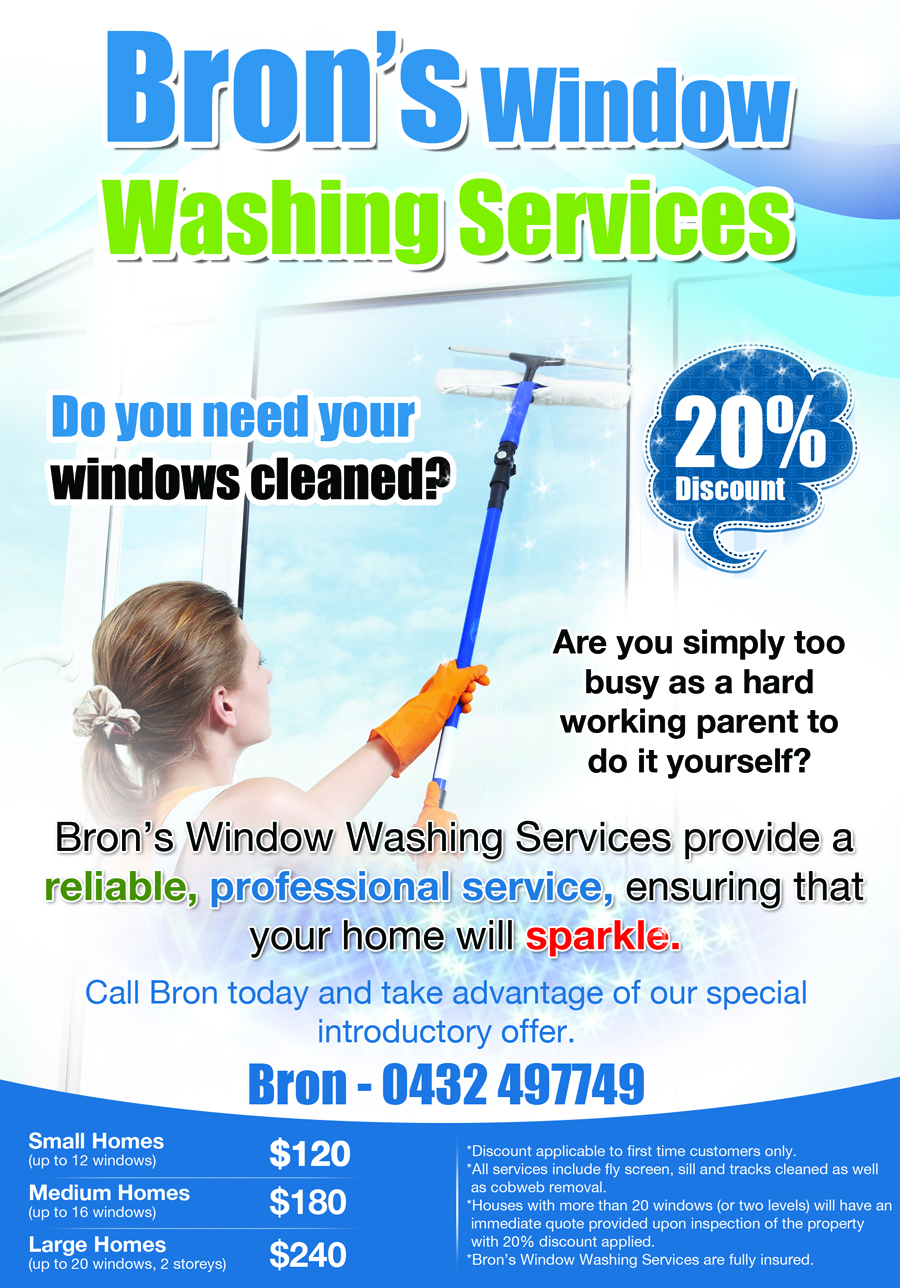 Window Cleaning Flyer Design For A Company By Uk Design 2786491