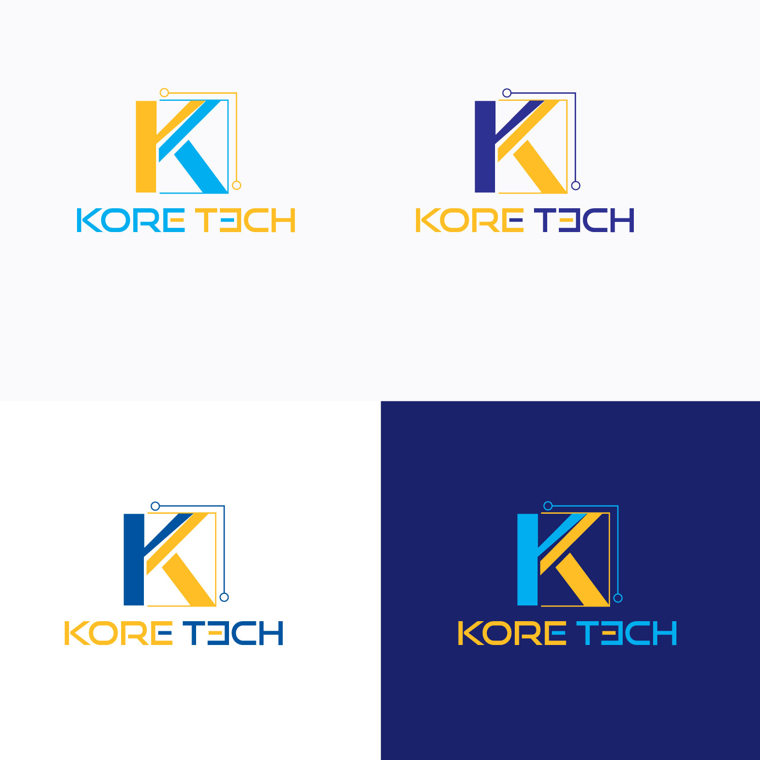 Professional, Masculine Logo Design for Kore Tech by sankar999 | Design ...