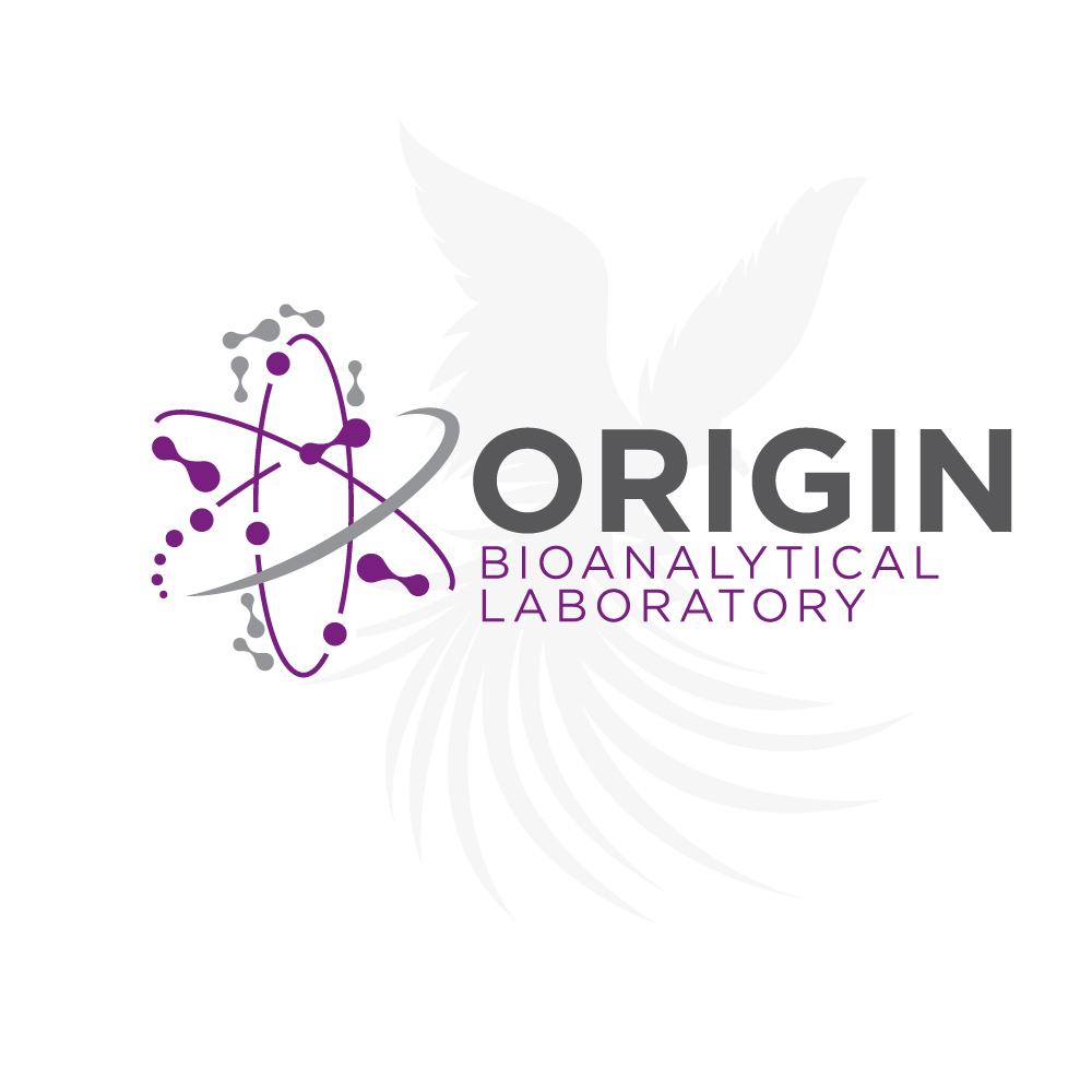 Bold, Conservative, Laboratory Logo Design for Origin Bioanalytical ...