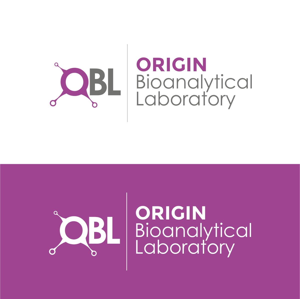Bold, Conservative, Laboratory Logo Design for Origin Bioanalytical ...