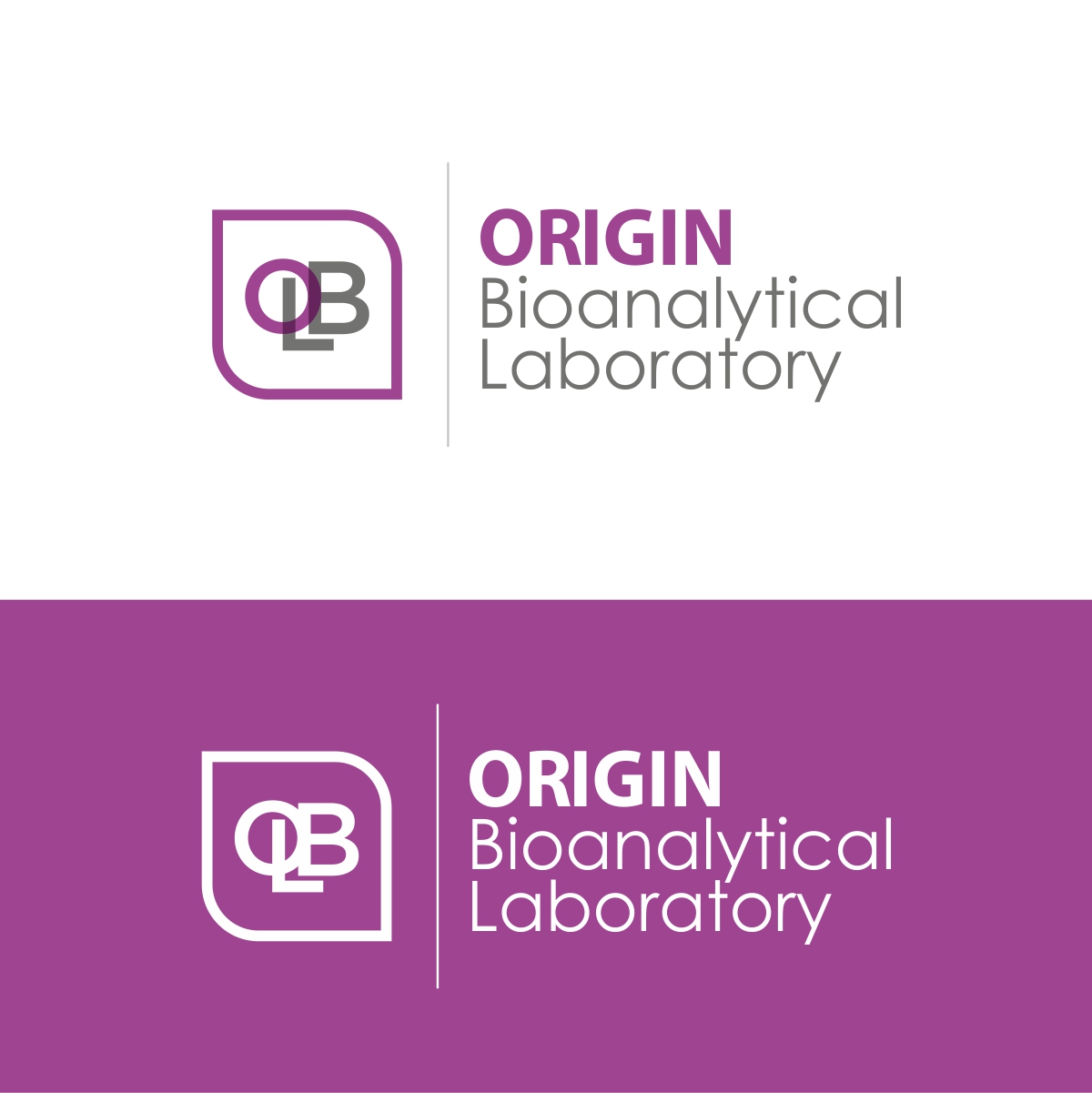 Bold, Conservative, Laboratory Logo Design for Origin Bioanalytical ...
