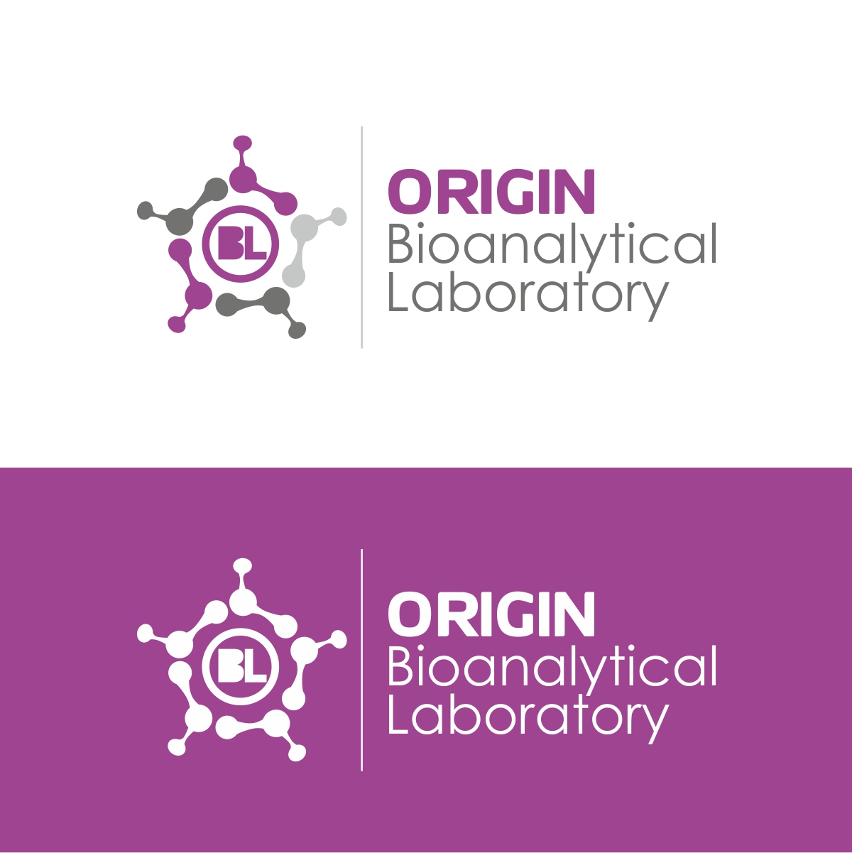 Bold, Conservative, Laboratory Logo Design for Origin Bioanalytical ...