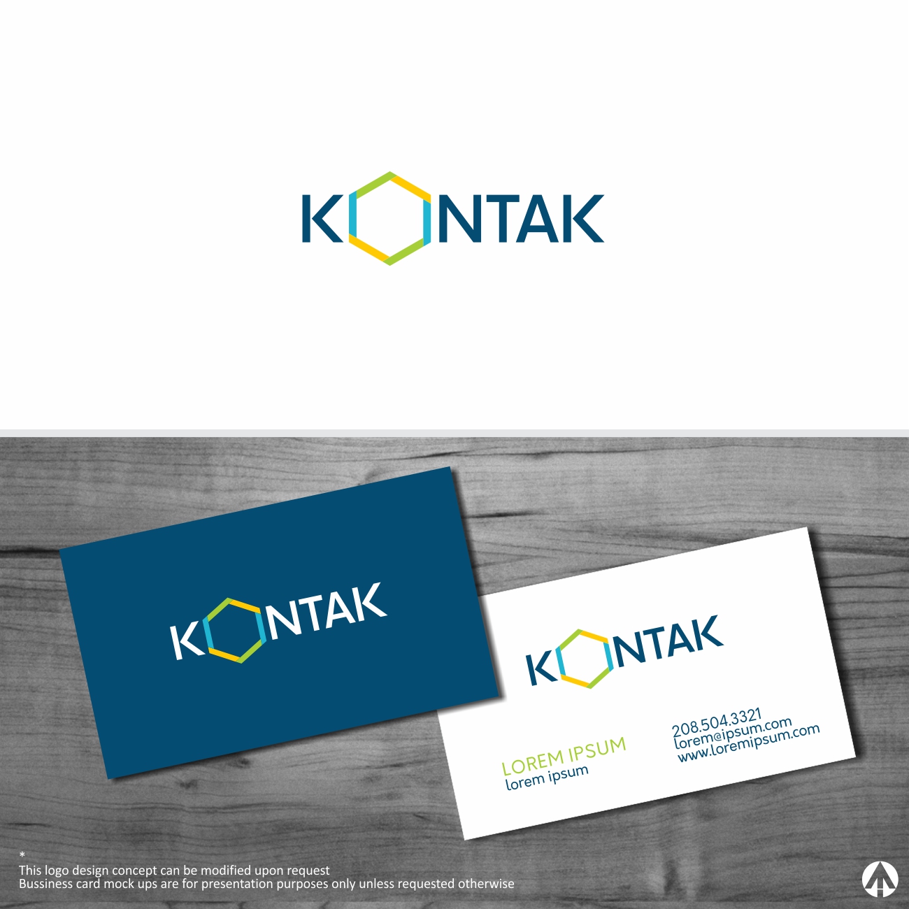 Bold, Serious Logo Design for KONTAK by MBARO | Design #18099091