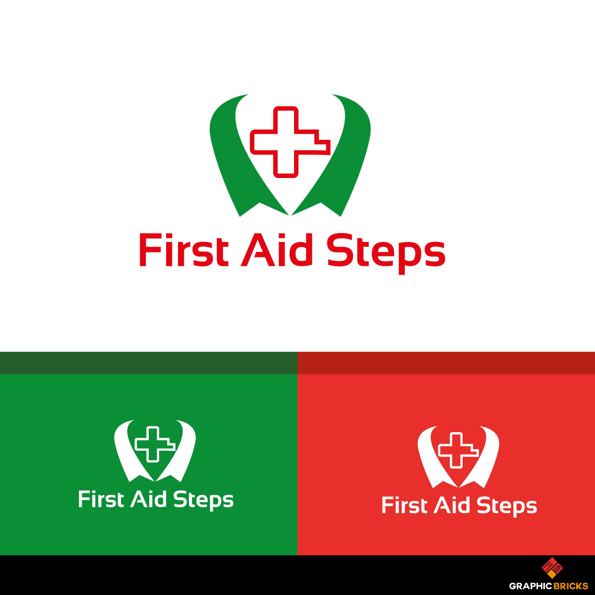 Playful, Professional, It Company Logo Design for First Aid Steps by ...