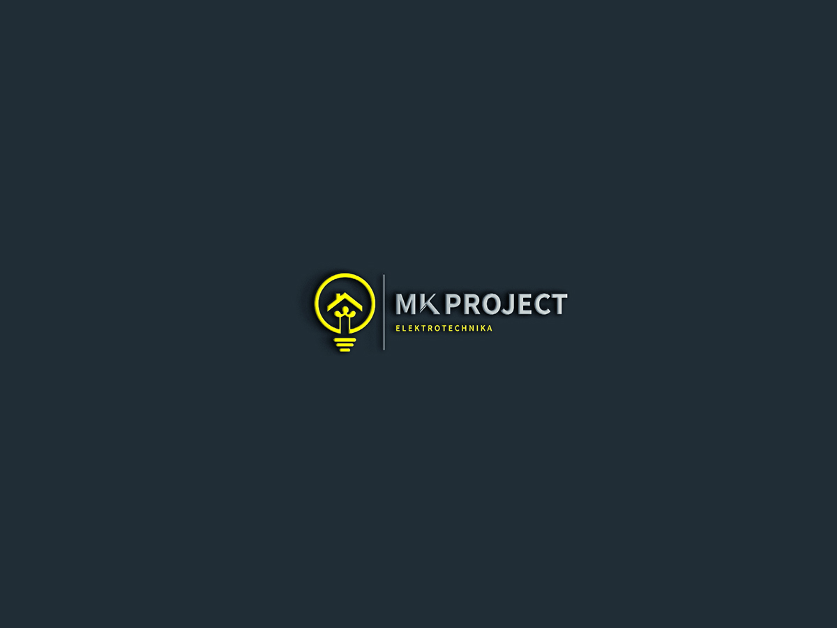 Elegant, Playful, Electrical Logo Design for MK Projekt Elektrotechnika ...