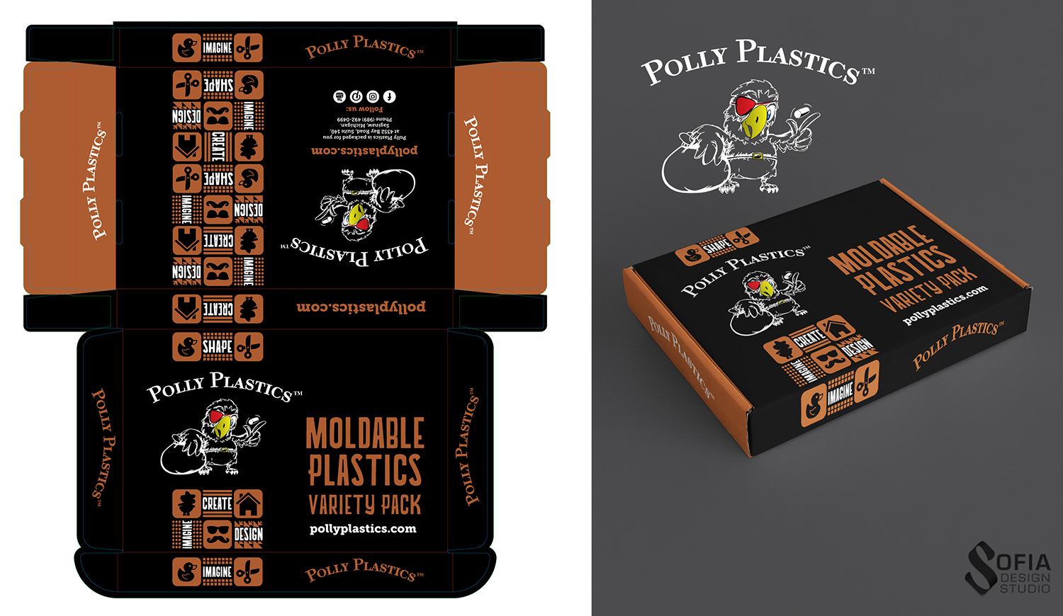 Colorful, Bold, Plastic Packaging Design for a Company by ...