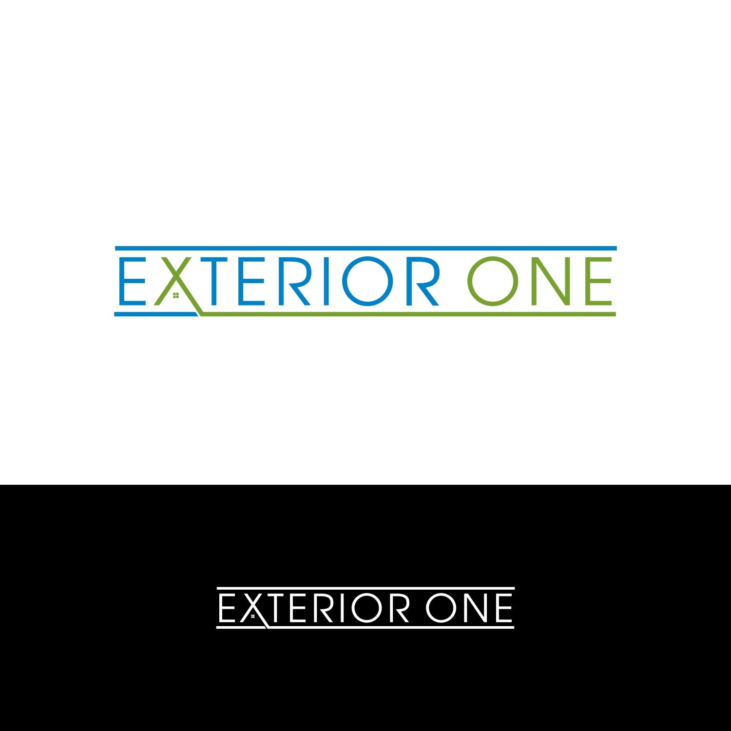 Elegant, Playful, Construction Logo Design for Exterior One by Well ...