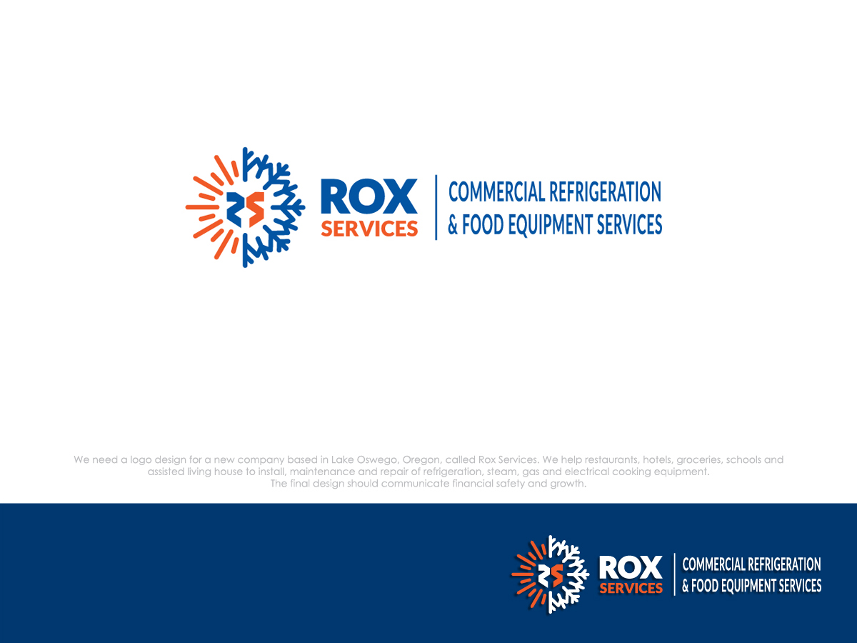 Professional, Bold, It Company Logo Design for Rox Services Commercial ...