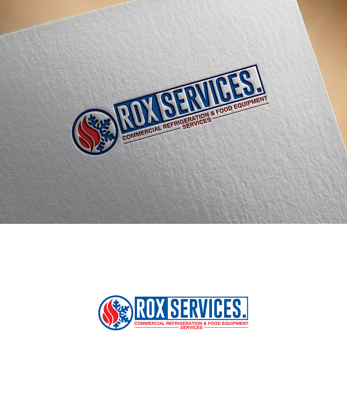Professional, Bold, It Company Logo Design for Rox Services Commercial ...