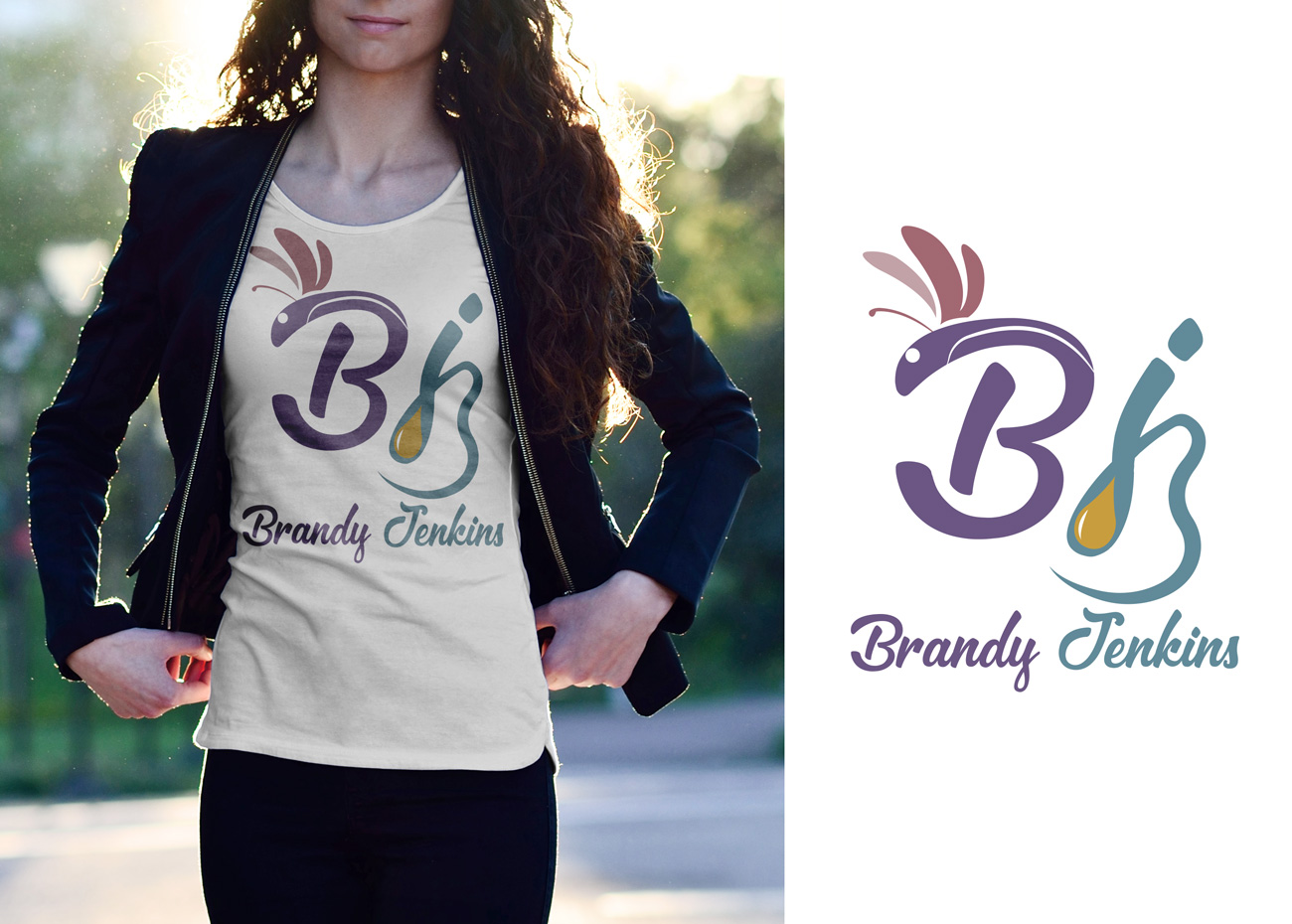 Playful, Personable Logo Design for Brandy Jenkins by Impressive Sol ...