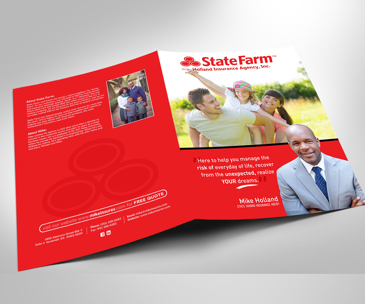 Personable, Elegant, Insurance Graphic Design for State Farm by ...