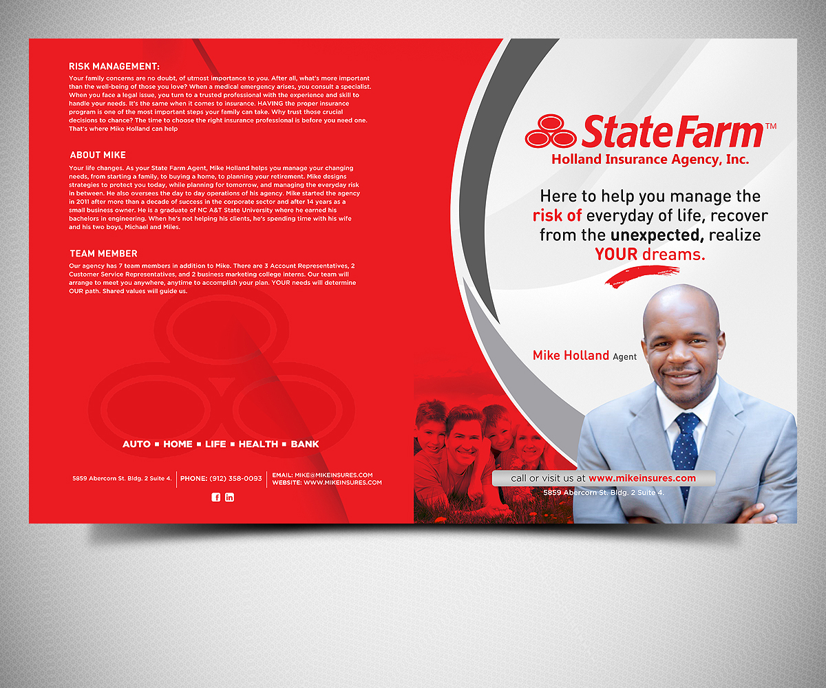Personable, Elegant, Insurance Graphic Design for State Farm by ...