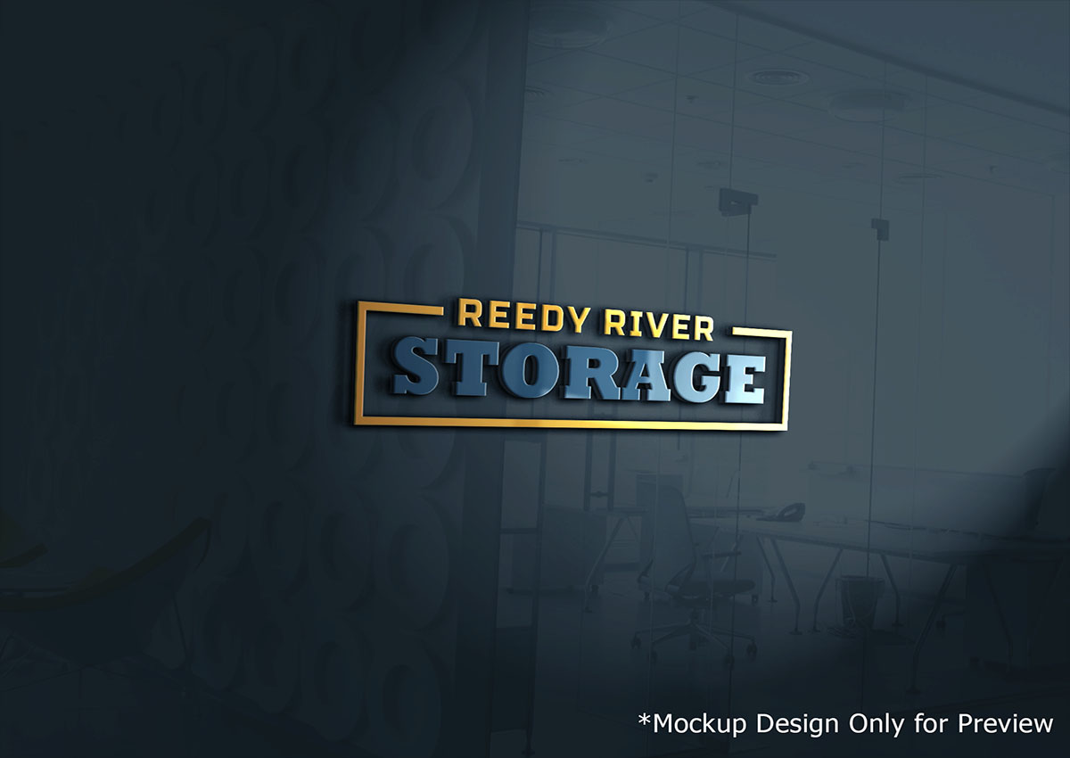 Bold, Modern, Self Storage Logo Design for Reedy River Storage by ...