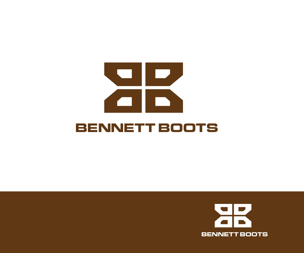 Masculine, Elegant, It Company Logo Design for Bennett Boots by ...
