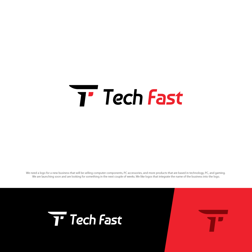 Modern, Bold, Technology Equipment Logo Design for Tech Fast by ESolz ...