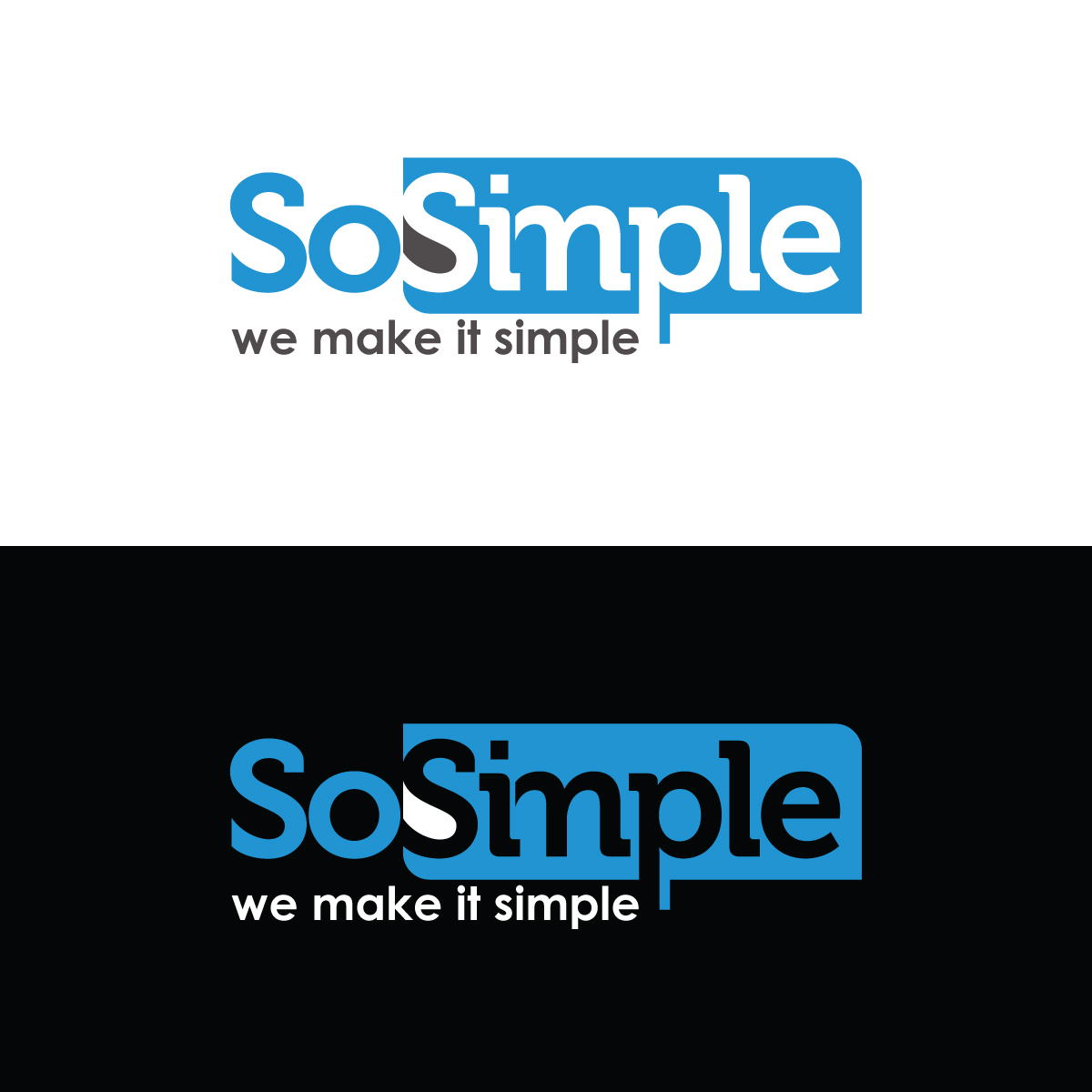 Modern, Professional, Book Publisher Logo Design for SoSimple - we make ...