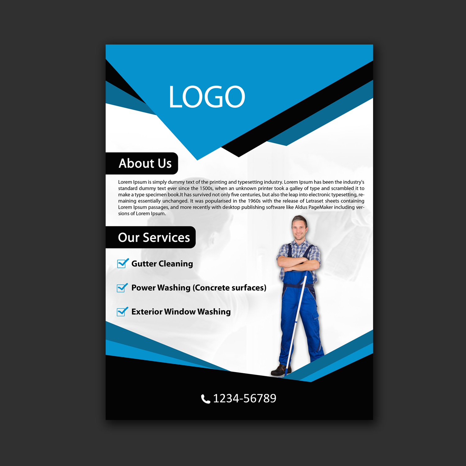 Modern, Serious, Business Flyer Design for a Company by Schöpfer ...