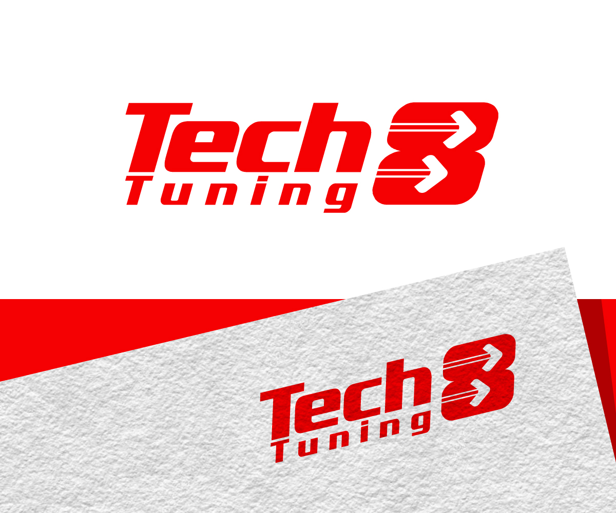 Professional, Masculine, Car Racing Logo Design for Tech 8 Tuning, Tech ...