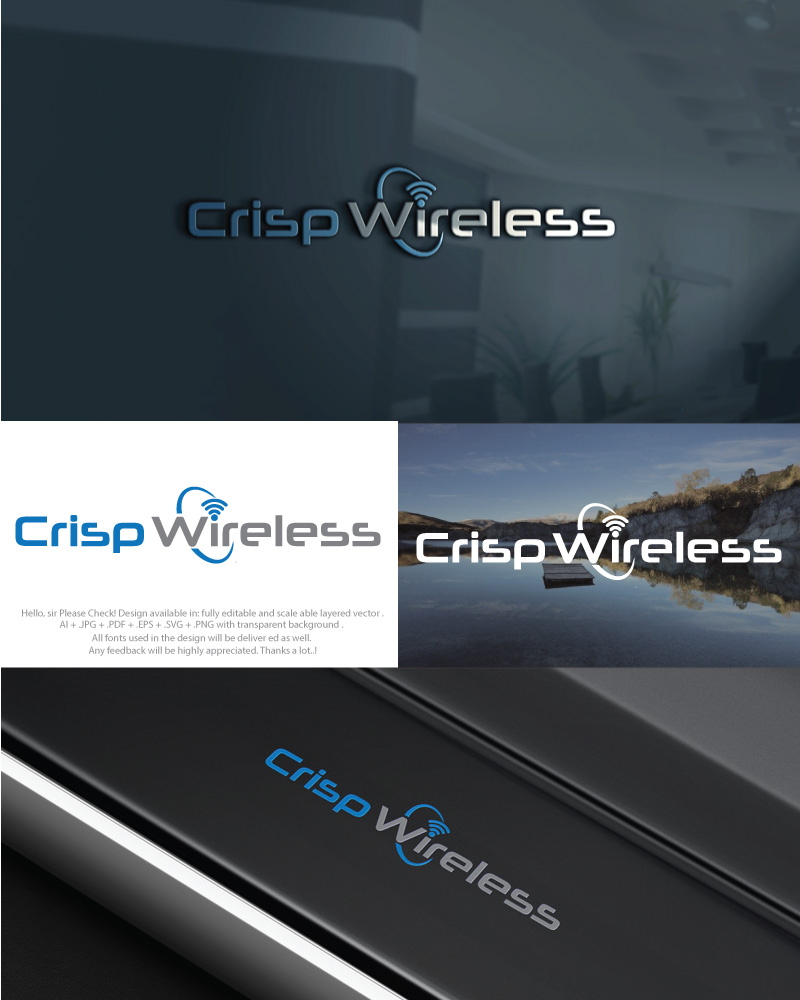 Bold, Serious, Telecommunications Logo Design for Crisp Wireless by ...