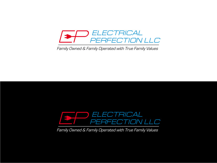 Bold, Serious, Electrician Logo Design for Electrical Perfection LLC, Family Owned & Family ...